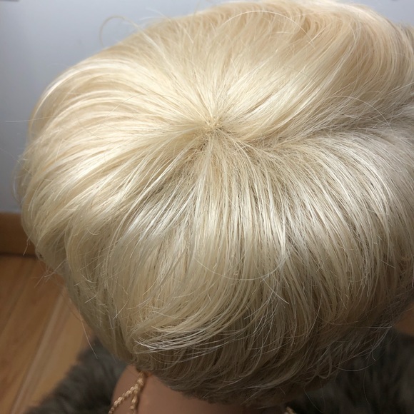 Accessories | Ava Li 613 Platinum Blonde Short Full Cap Wig New | Poshmark